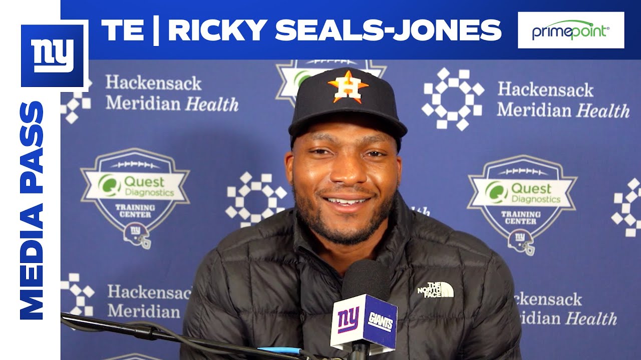 First Interview with Ricky Seals-Jones | New York Giants - YouTube