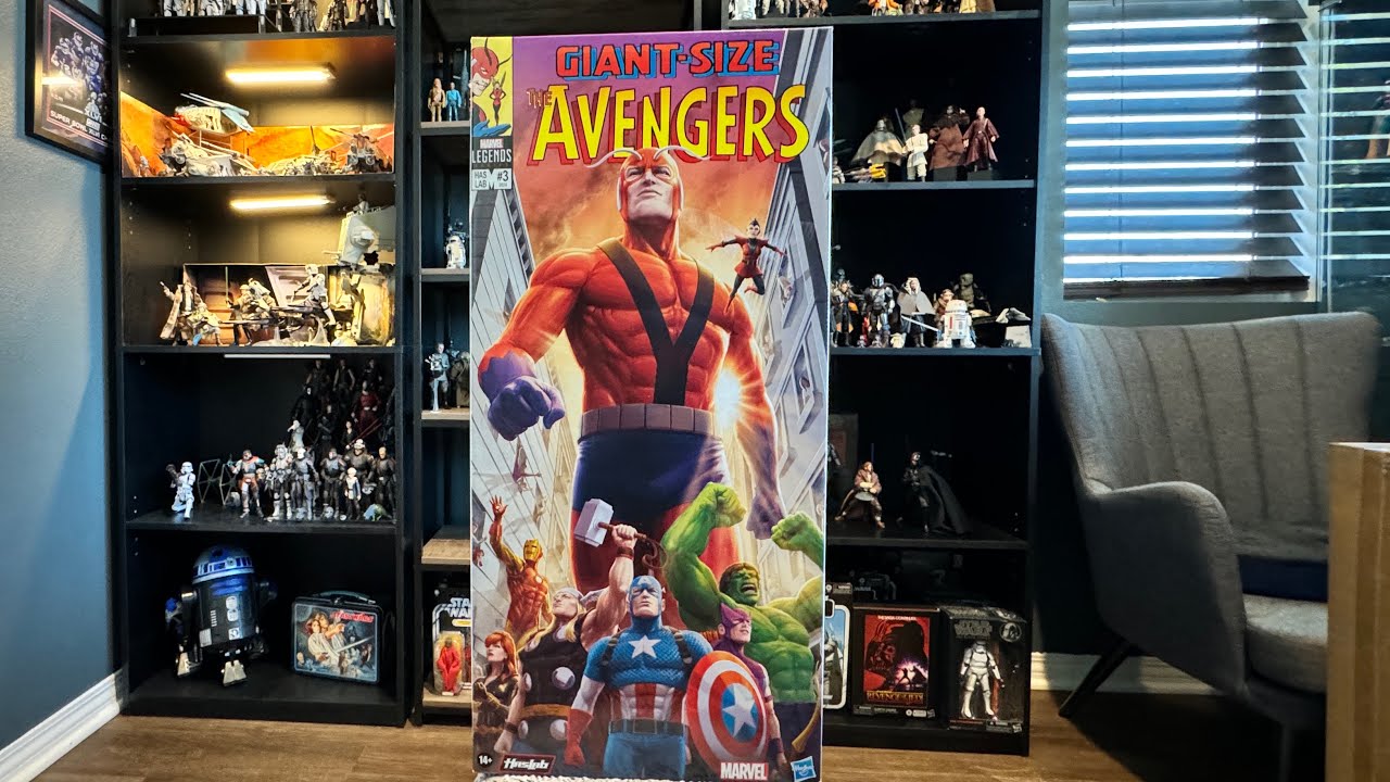 Marvel Legends HasLab Giant-Man packaging first look! - YouTube