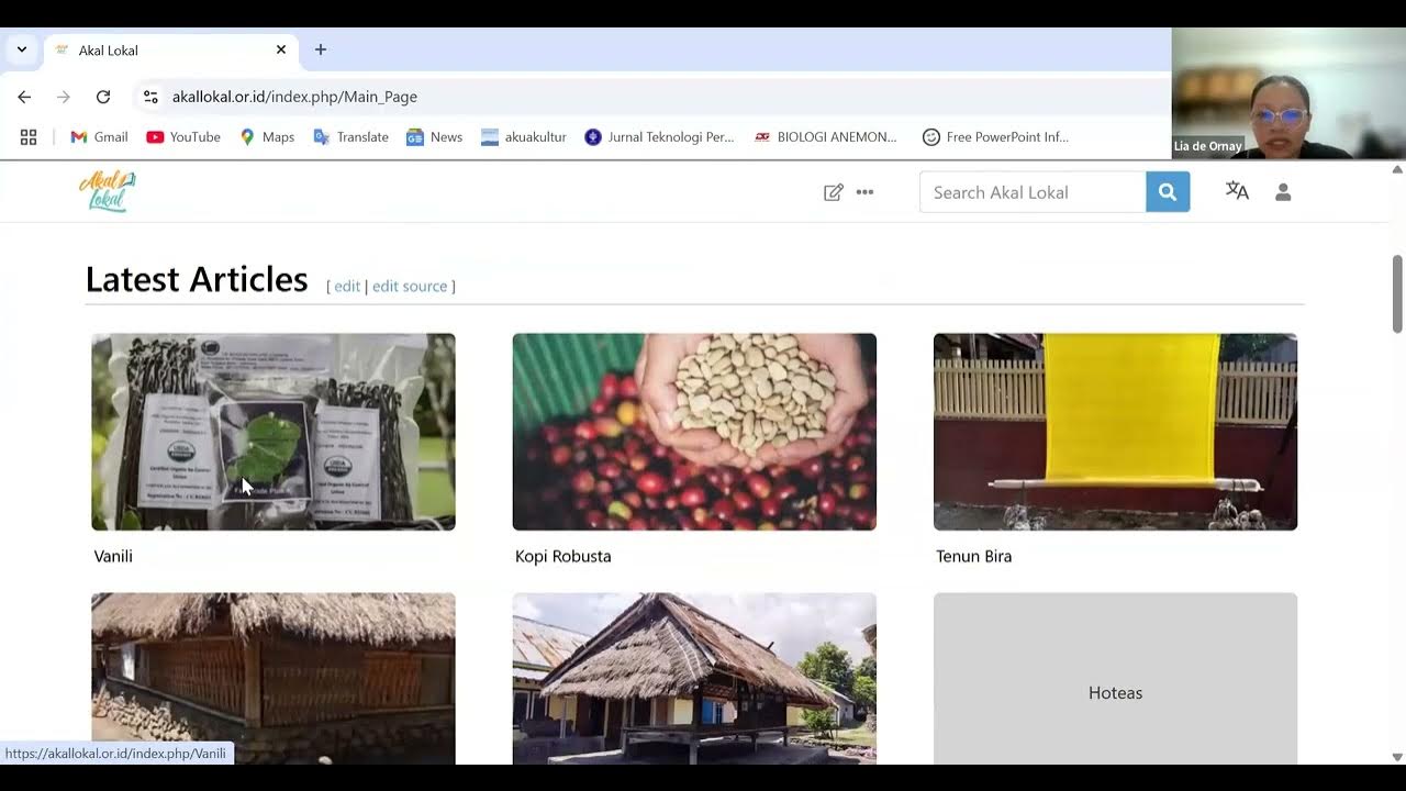 Sharing, Learning, and Practice Akal Lokal - YouTube