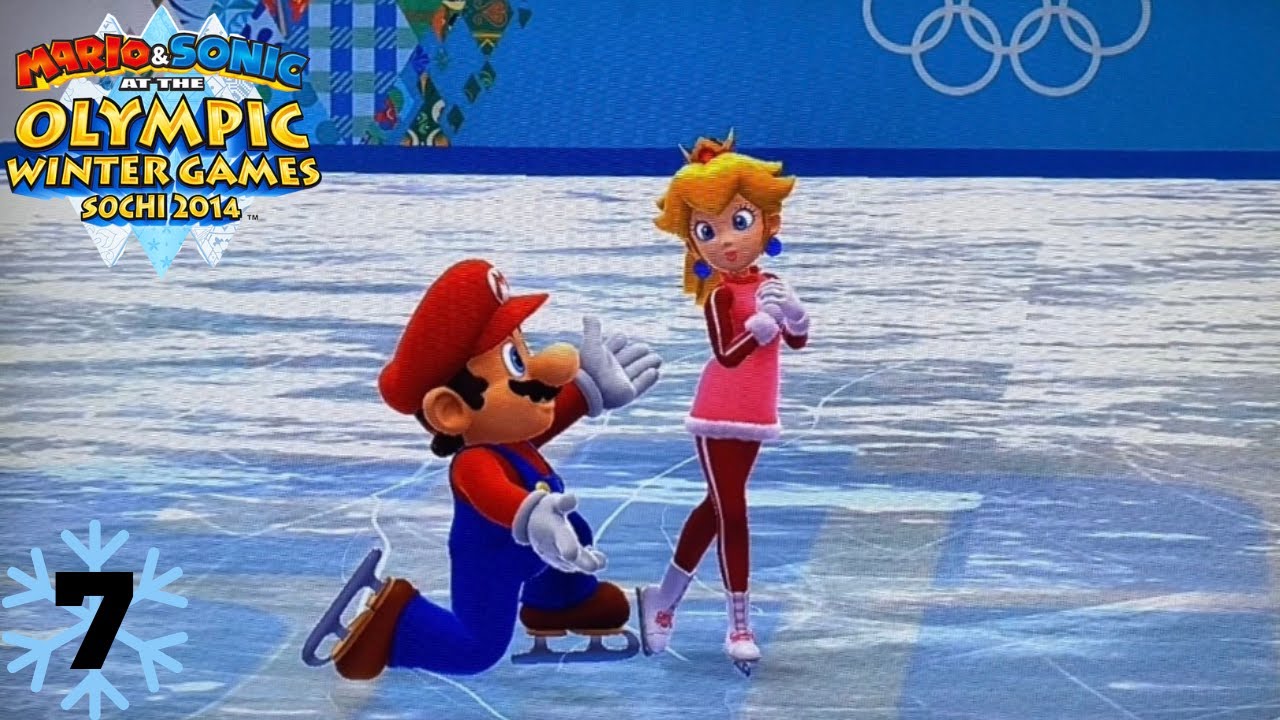 Mario & Sonic at the Sochi 2014 Olympic Winter Games - Figure Skating ...