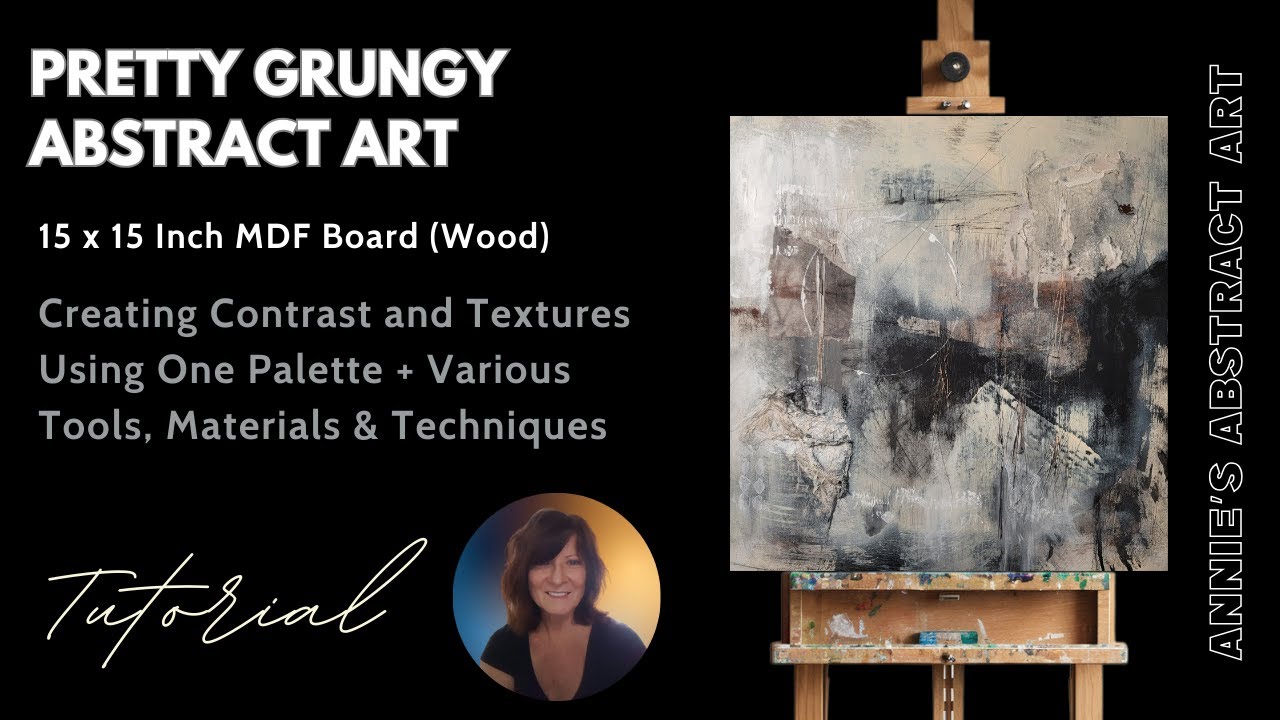 Creating Grungy Abstract Art With Contrast, Textures, One Palette ...