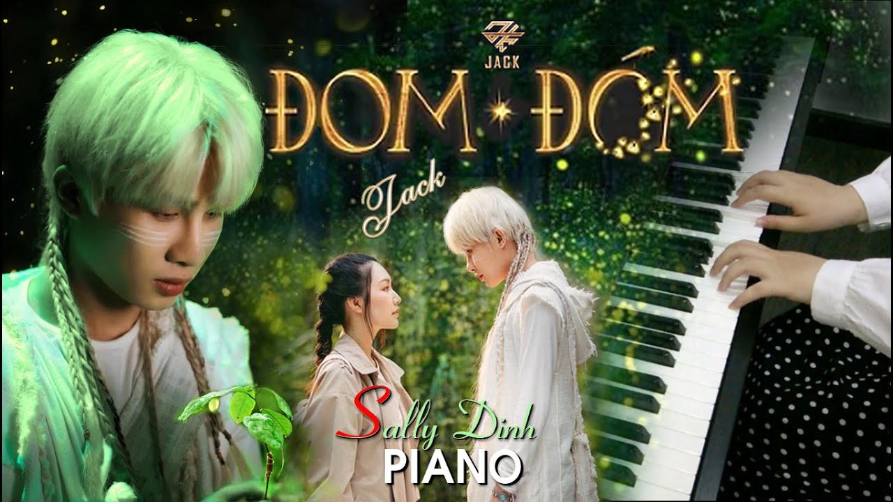 Jack - Đom Đóm - Piano Cover (Sóng 21) with Lyrics (Karaoke) - YouTube