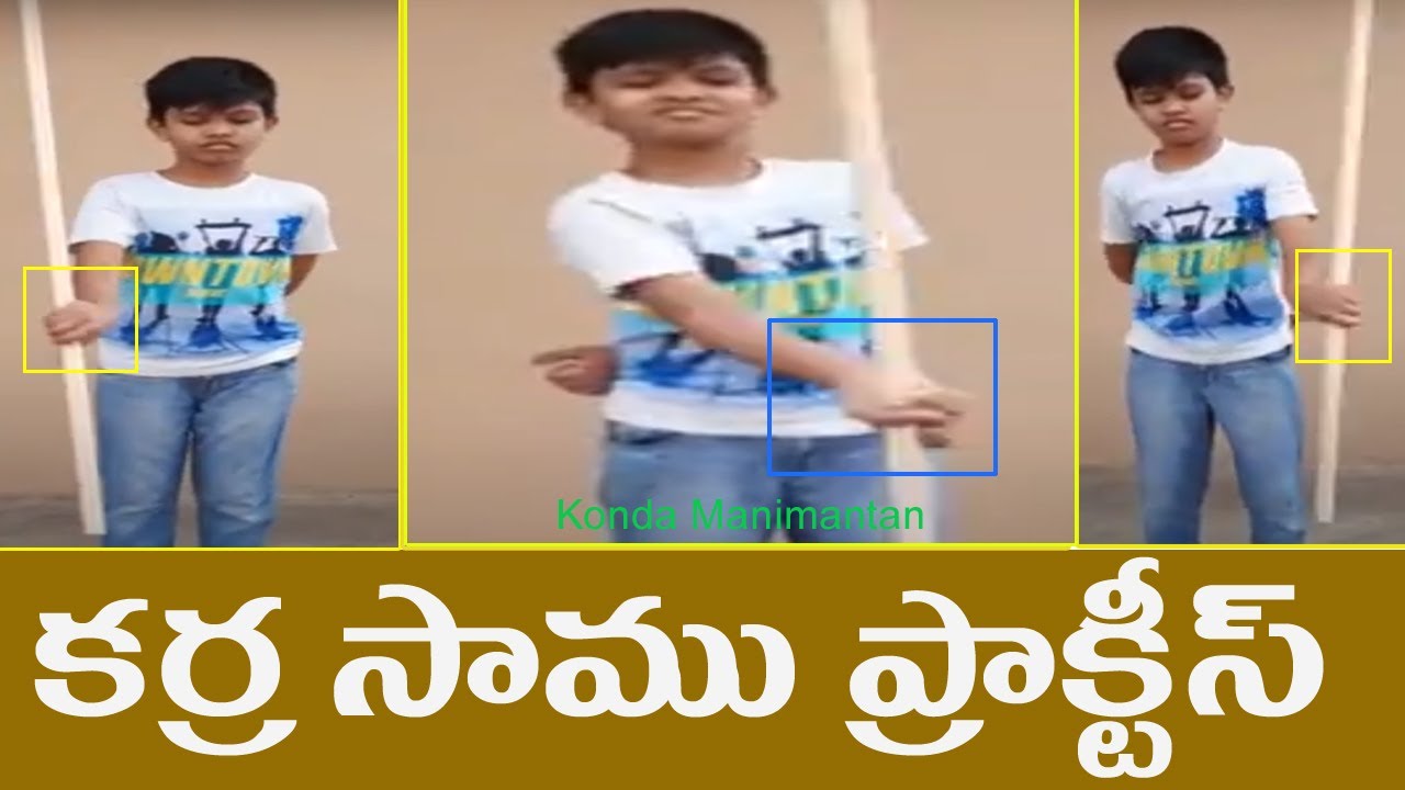 Karra Samu Practice | How To Do Bo Staff | Konda Manimantan - YouTube