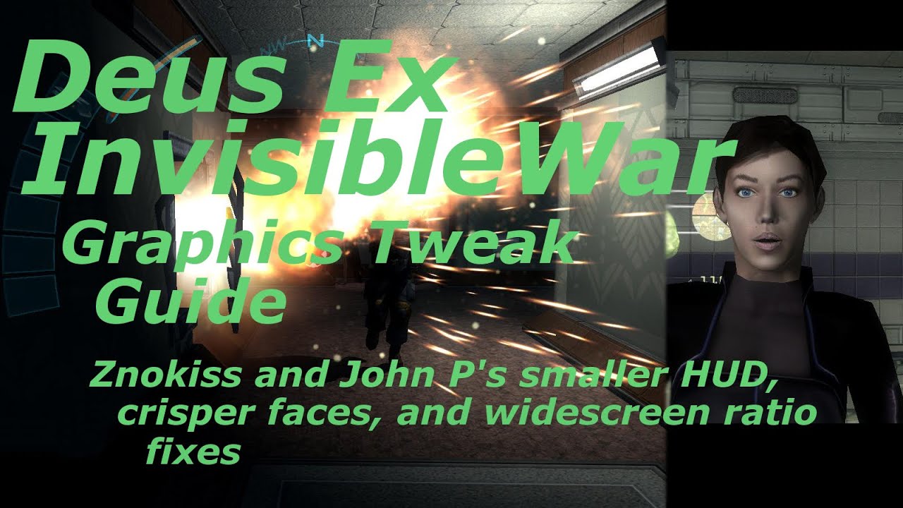 Deus Ex: Invisible War Graphics Tweak Guide - YouTube