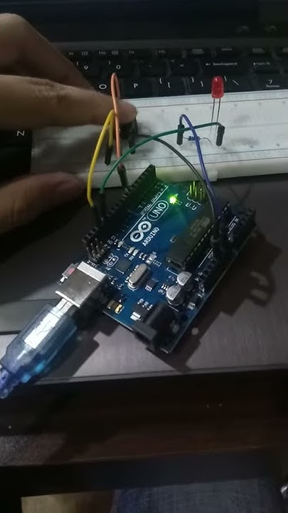 Arduino switch button - YouTube