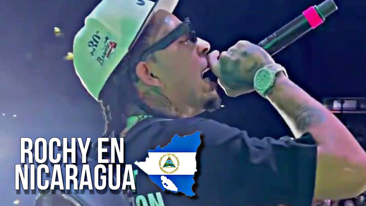 Llegada de Rochy RD A Su Concierto en NICARAGUA 2023 🇳🇮🐐 - YouTube
