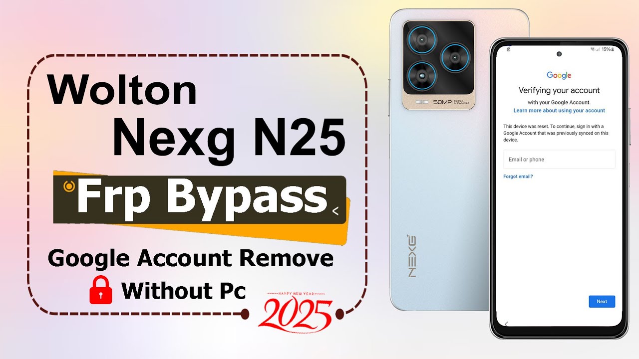 Walton Nexg N25 FRP Bypass Easy Method Walton Nexg N25 Google Account ...