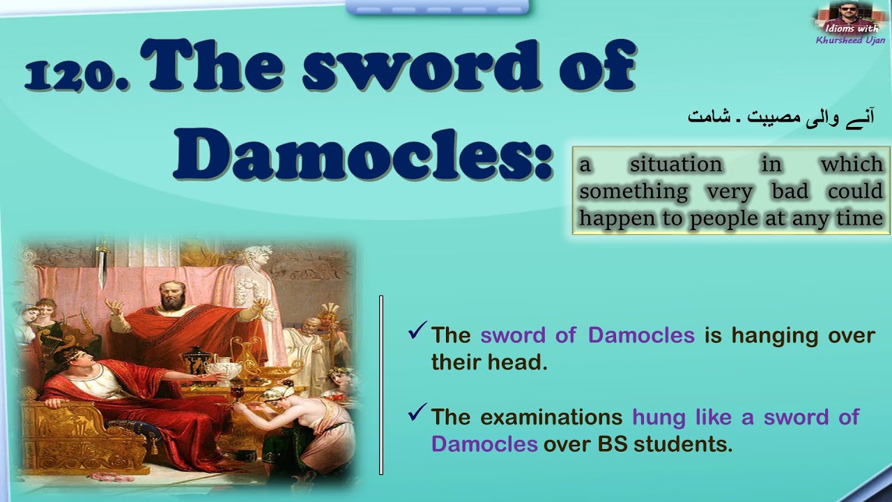The sword of Damocles | Learn Idioms - YouTube