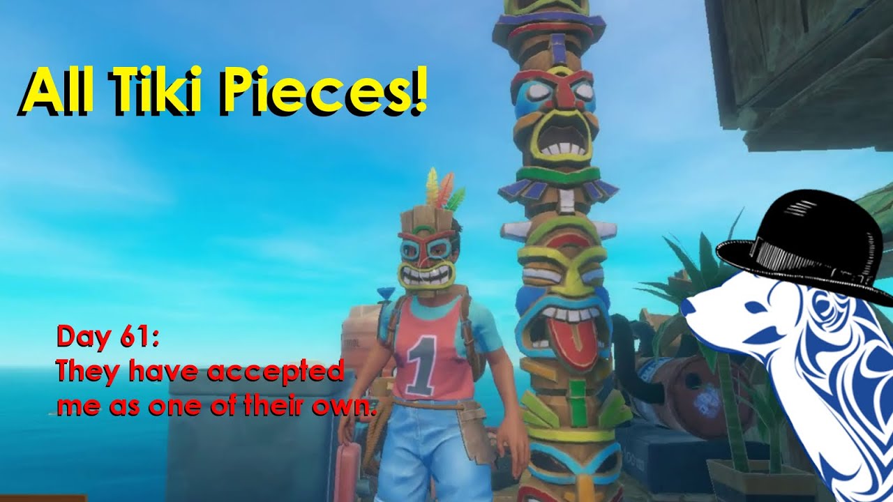 Becoming a Tiki piece! | Raft - YouTube