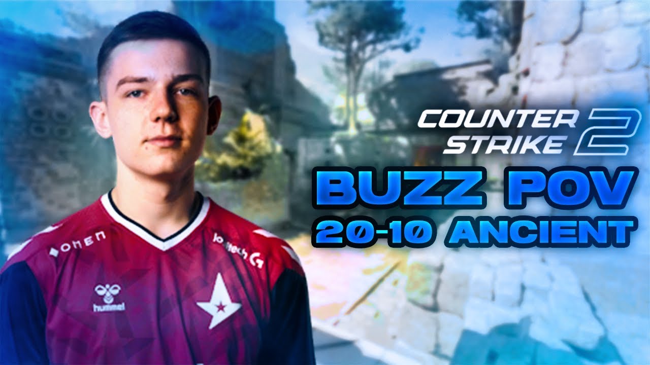 CS2 POV Astralis Buzz 20-10 (Ancient) | Counter-Strike 2 Faceit - YouTube