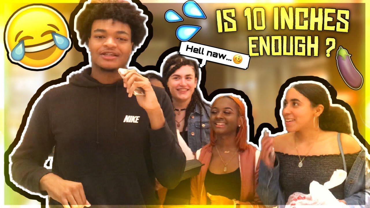 IS 10 INCHES BIG ENOUGH FOR S3X...🍆💦 | PUBLIC INTERVIEW - YouTube