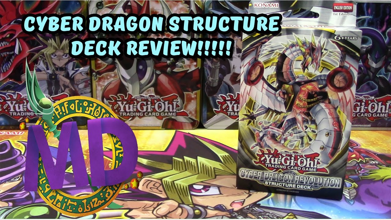 Cyber Dragon Structure Deck Review!! - YouTube