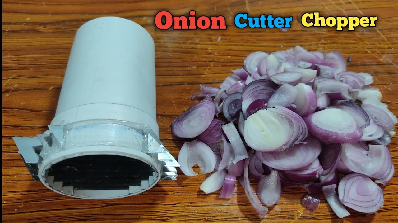 DIY Onion Cutter Chopper ️" How To Make Onion Cutting Machine😄" - YouTube