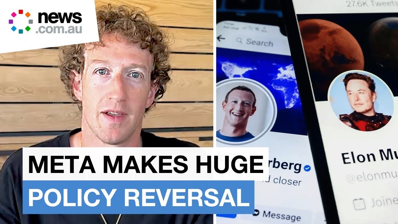 ‘Free speech’: Meta ends fact-checking on Facebook, Instagram - YouTube