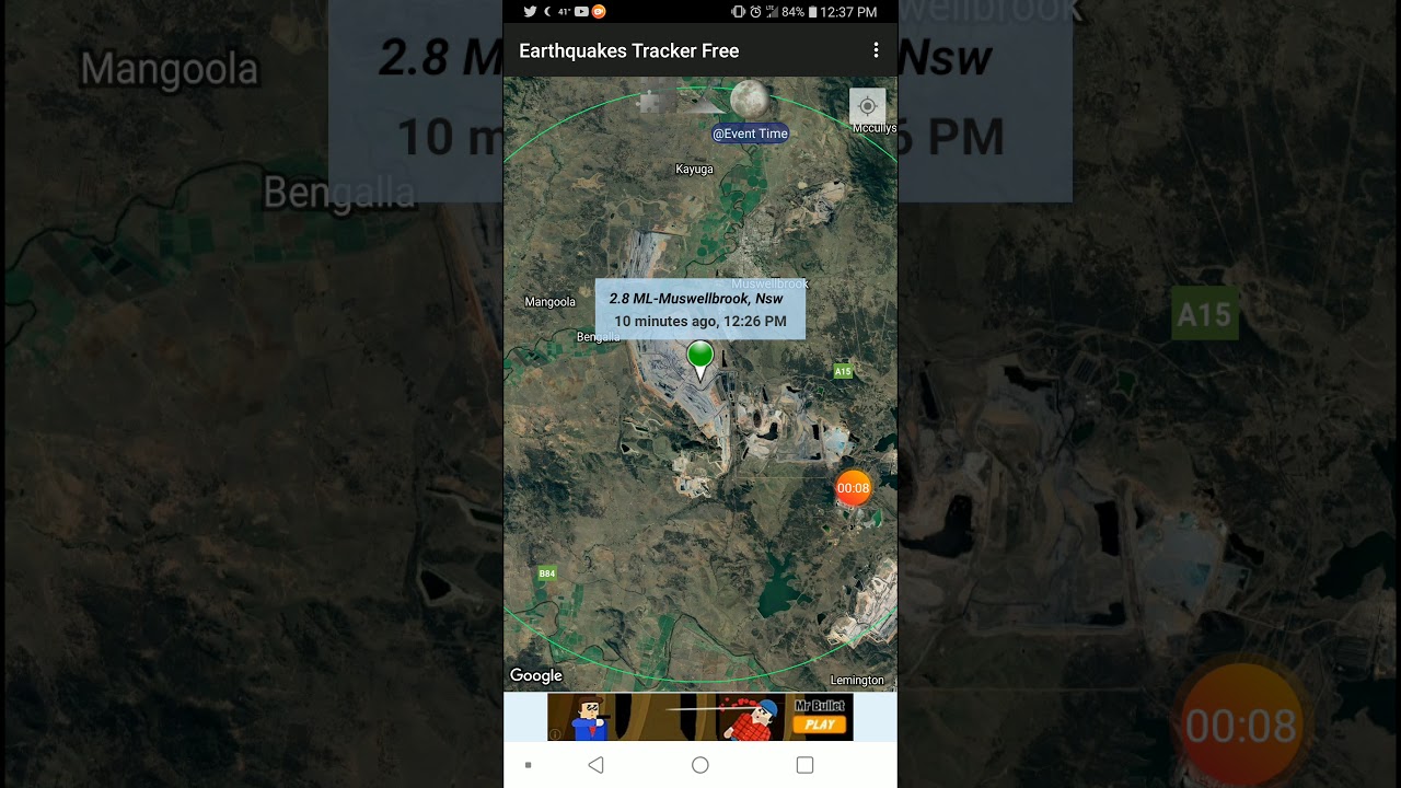 2.8 Earthquake Muswellbrook, Australia 11-2-20 - YouTube