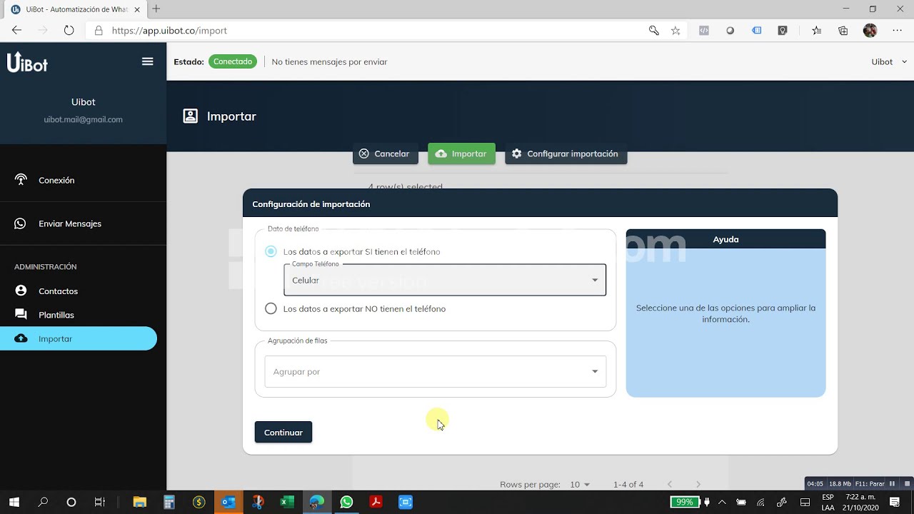 Como usar UiBot por primera vez - YouTube