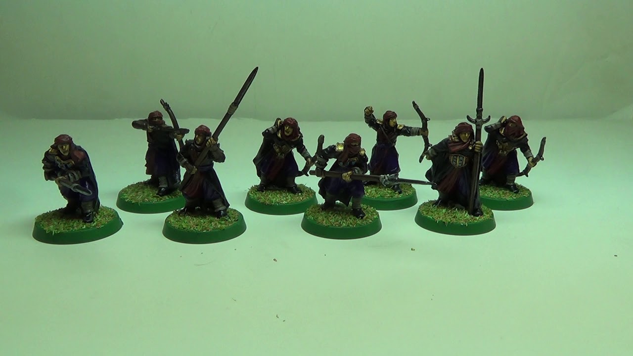 Middle-Earth Harad battle company - YouTube