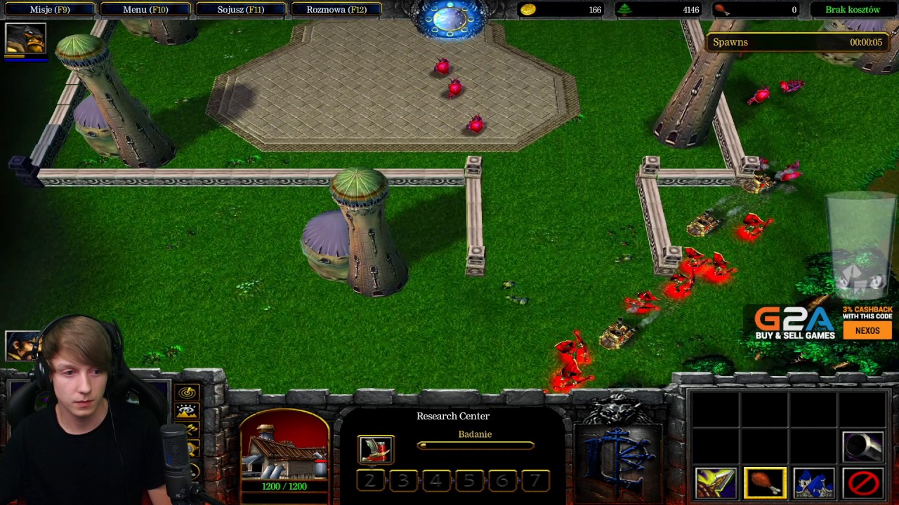 2 Dominacja Mapy Warcraft Iii Broken Alliances Youtube