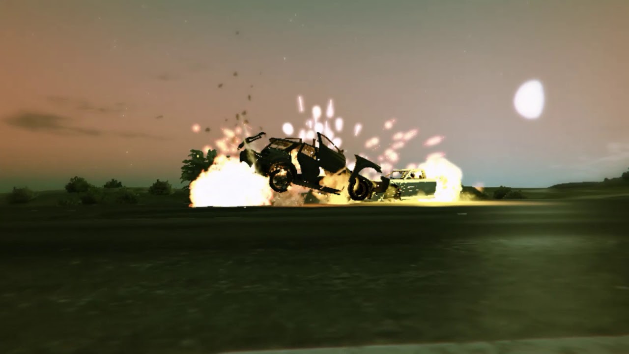 Highway Explosion - YouTube