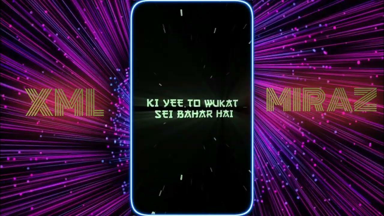 NEW HINDI ATTITUDE XML😤🔥|| NEW TREND XML || XML FILE DESCRIPTION #sajjadsordar - YouTube