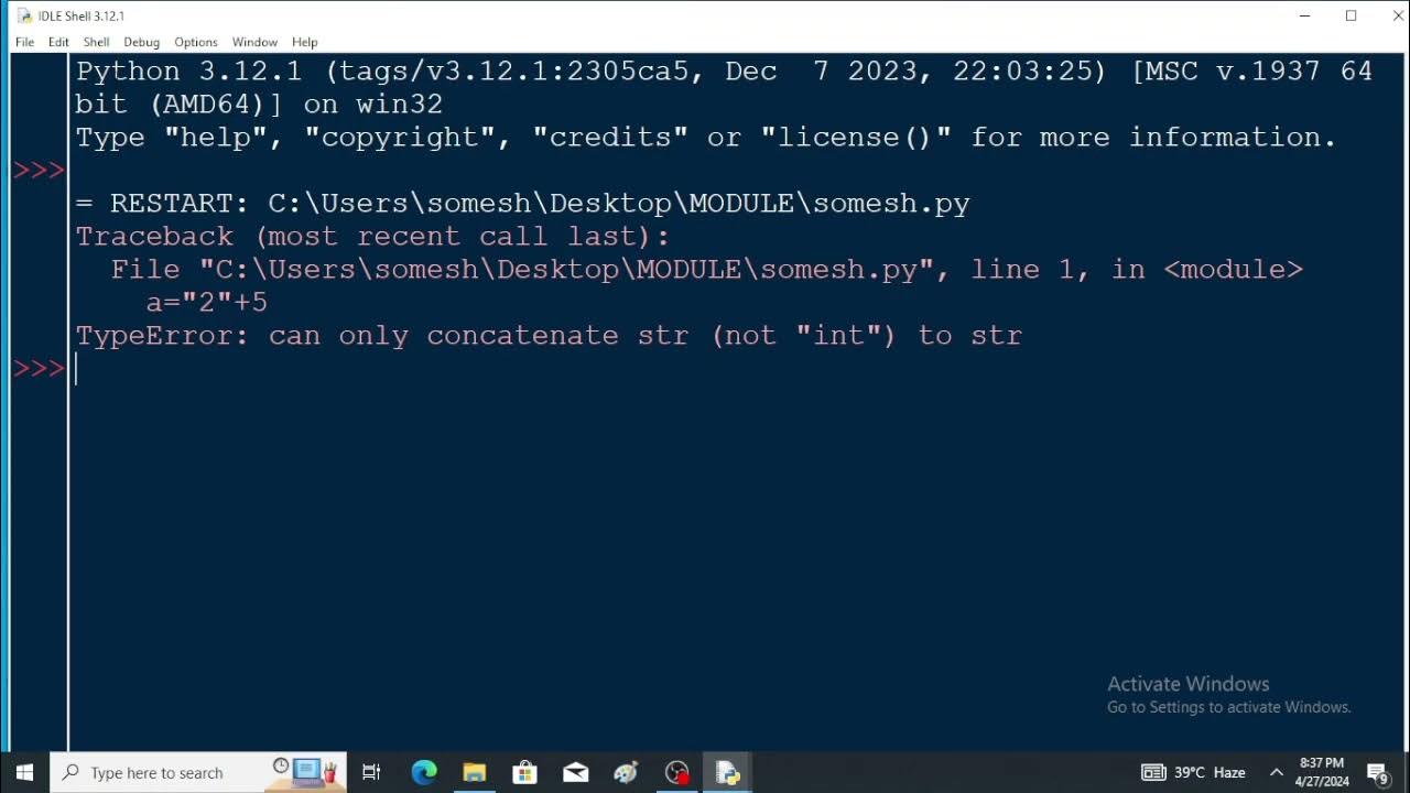 ERROR HANDLING IN PYTHON(TELUGU) - YouTube
