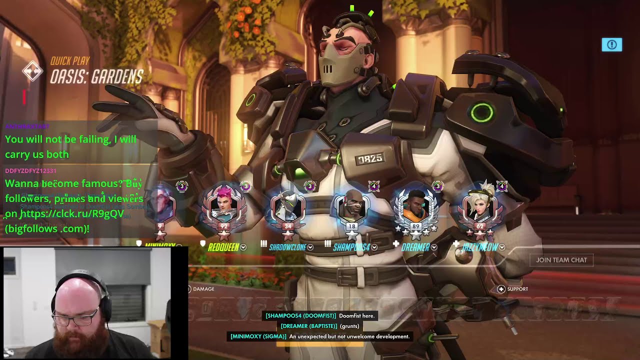 Overwatch Stream with the new mic! Finally my audio issues are over ...
