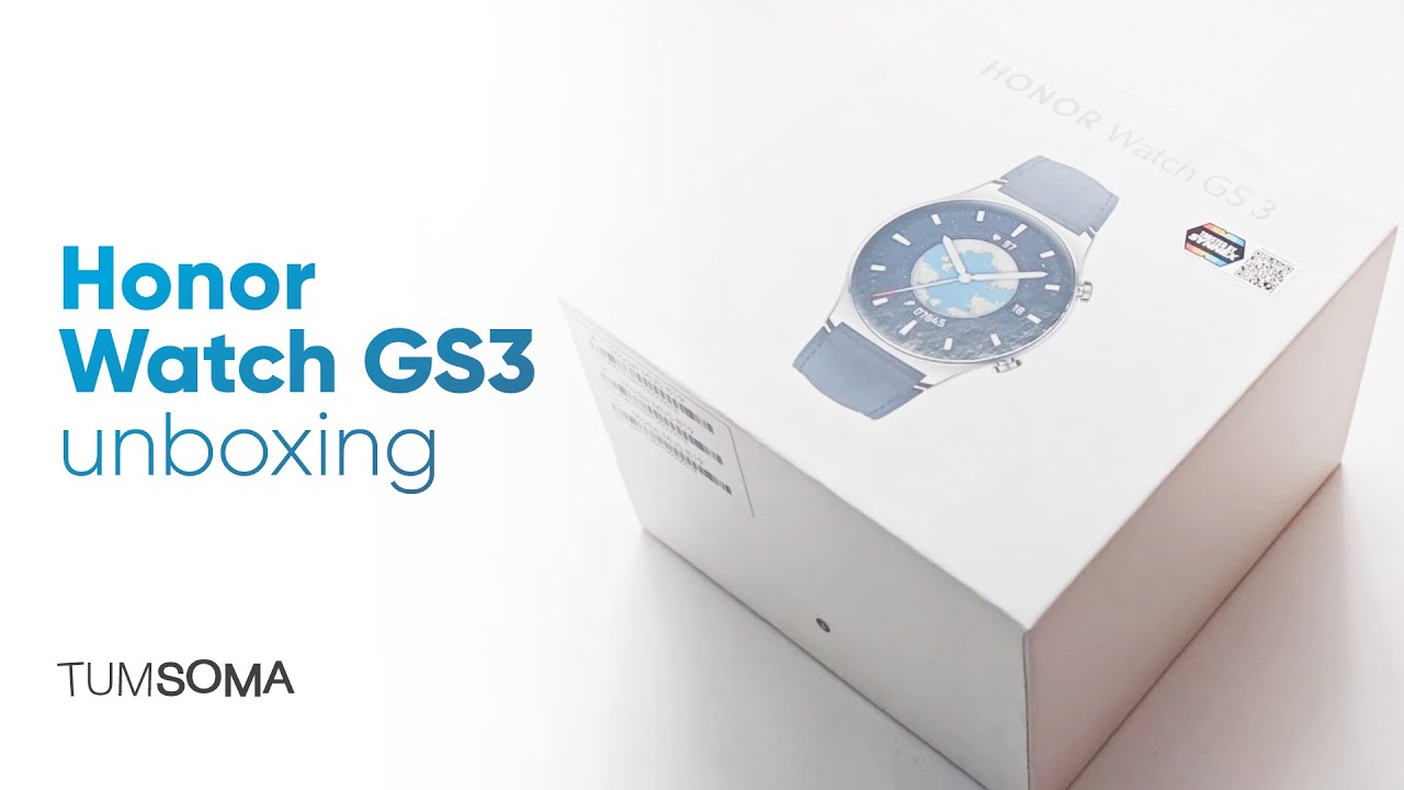Honor Watch GS3 - Unboxing - YouTube
