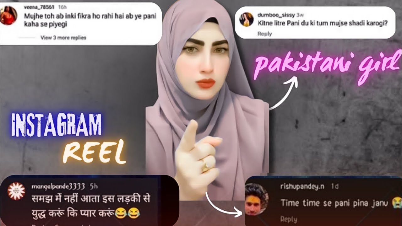 Pakistan girl reels dark comments🌚💀@CarryMinati - YouTube