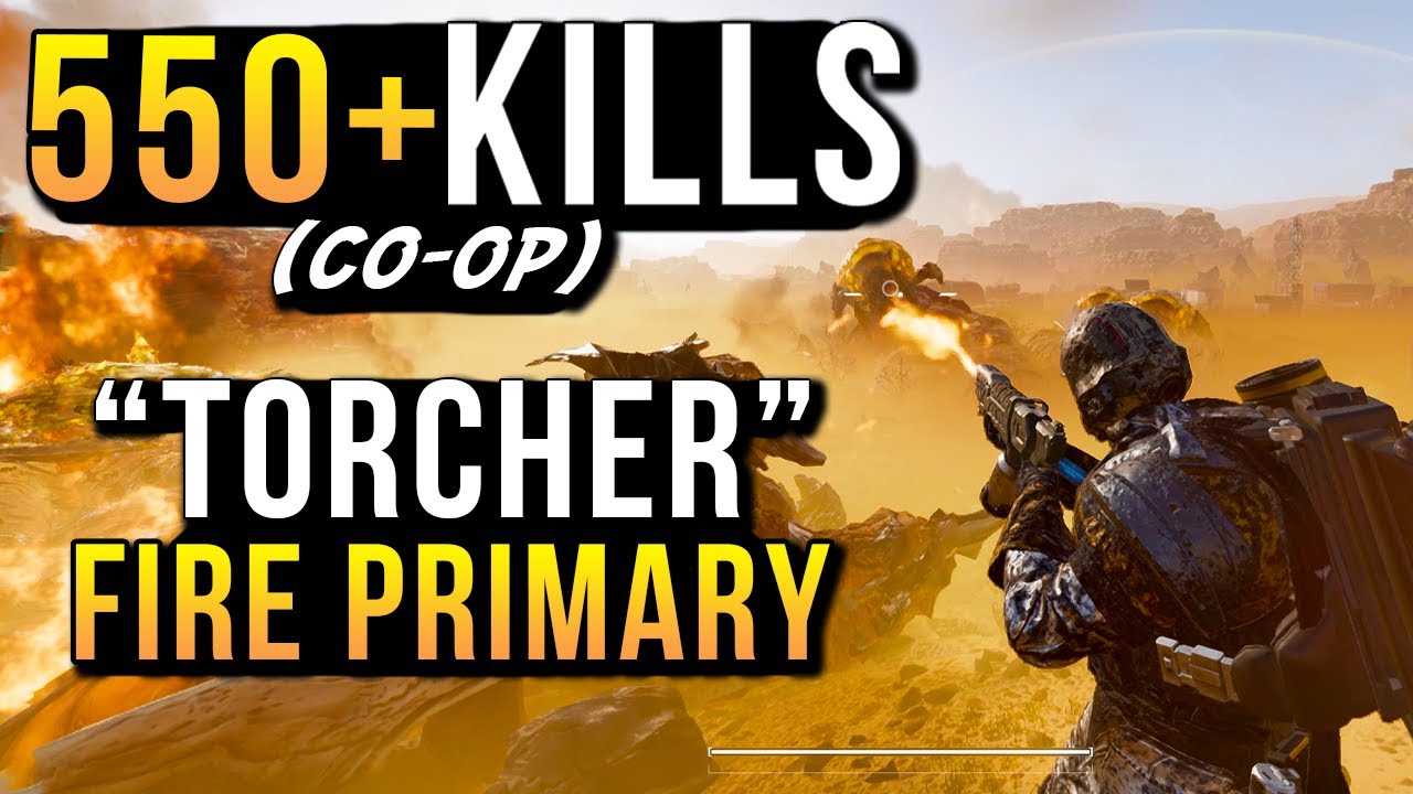 Helldivers 2 | Torcher Primary "HIGH DAMAGE" - Gameplay Hardest Difficulty (No Commentary) - YouTube