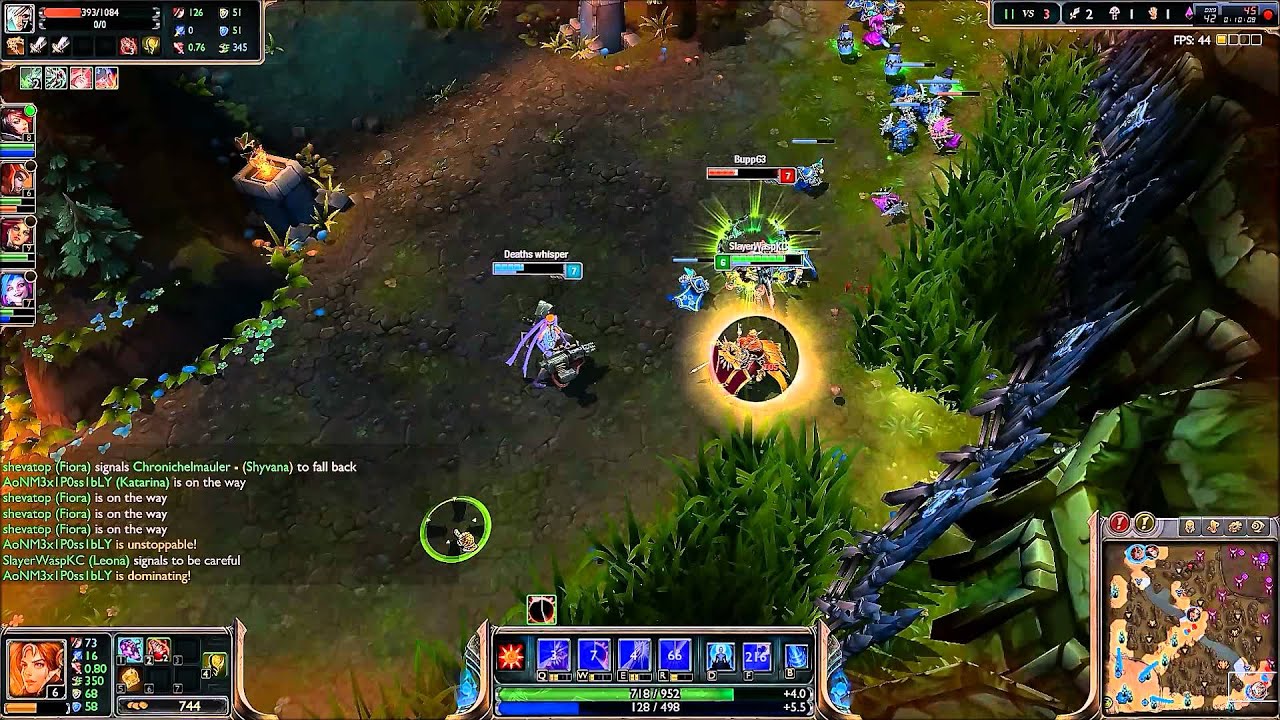 League of Legends RGE #5, I am Leona! -SlayerWaspKC - YouTube