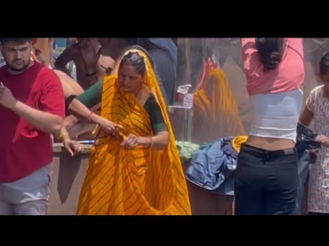 Ganga snan in open | ganga bath in open place | #gangasnan2025 #gangabath #gangariver 