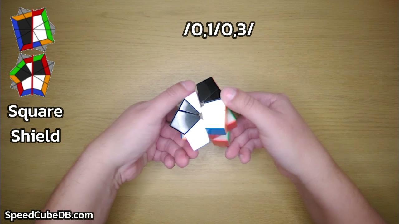 Square1 Algorithms, CubeShape - Square / Shield - YouTube