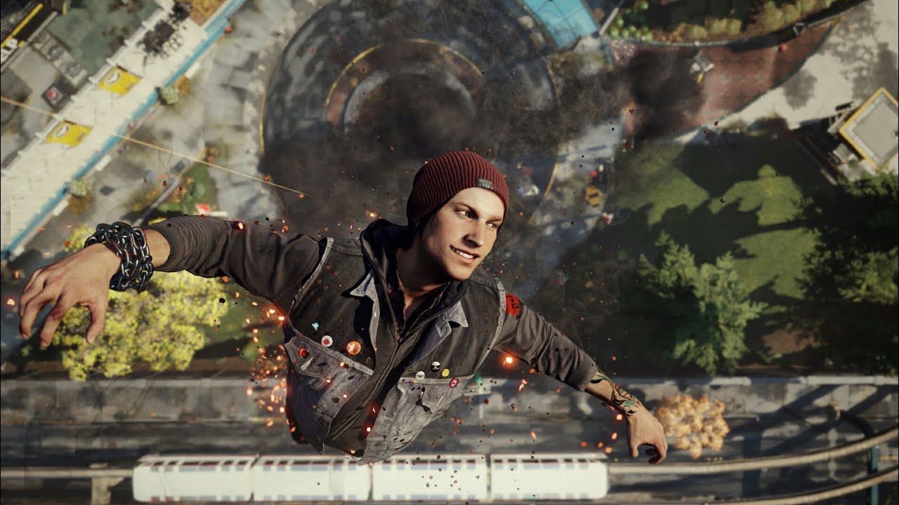 inFAMOUS Second Son Draining Smoke Abilities - YouTube