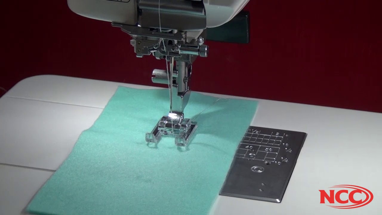 NCC미싱 CC-1877 파이오니아 수동 사각 단추구멍 - YouTube