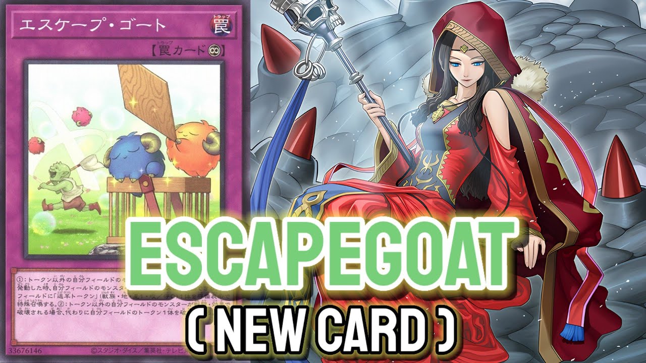 YGOPRO - Escapegoat | Generaider Aug.2023 | Testing Deck & New Card ...