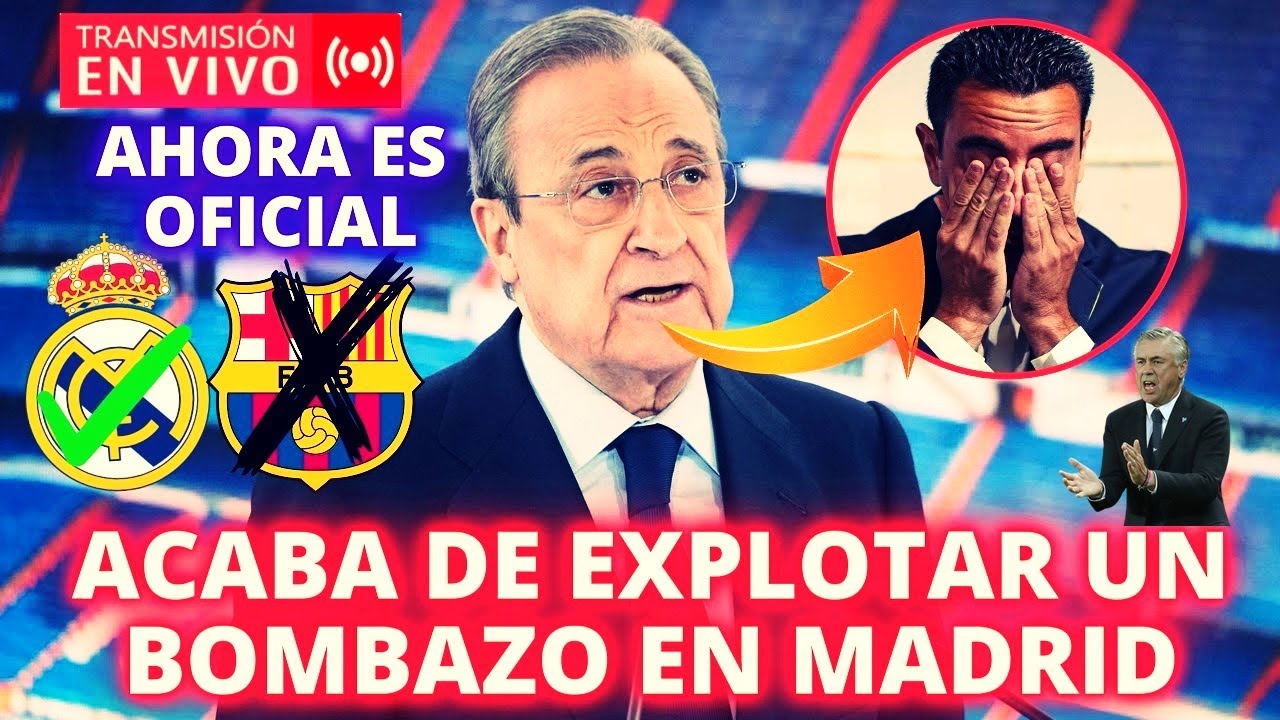 💣¡ACABA DE EXPLOTAR UN BOMBAZO EN MADRID!💣:🔥CLUB ACABA DE CONFIRMAR ...