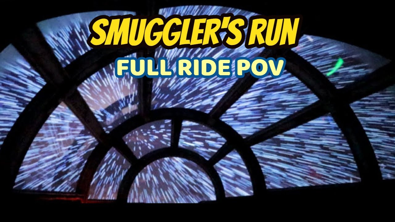 Smugglers Run Disney's Hollywood Studios FULL RIDE video - YouTube