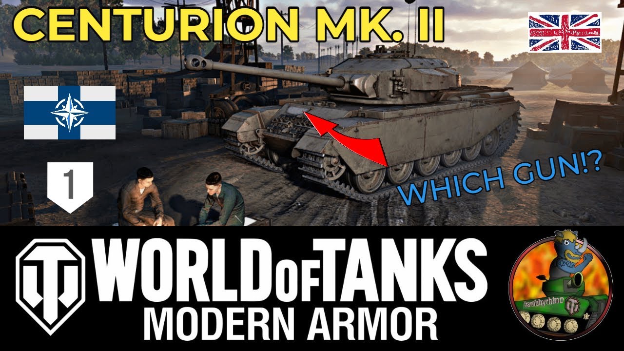 Centurion MK. II - DPM Beast! II Which Gun to Use!? II World of Tanks ...