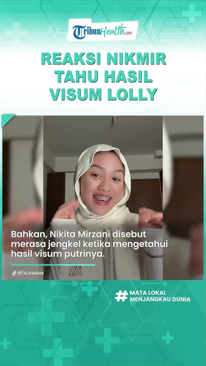 Reaksi Nikita Mirzani Tahu Hasil Visum Lolly, Sangat Terpukul: Anak Saya Kok Dihancurkan seperti ...