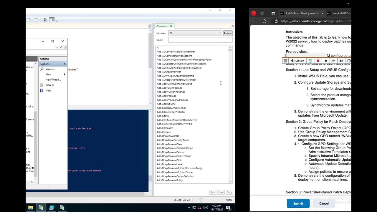 Windows Admin Lab5 Patch Deployment in Windows Server 2022 with WSUS - YouTube