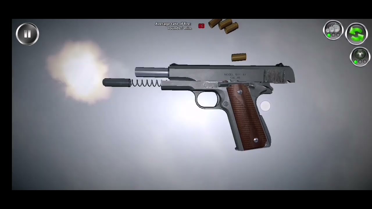 Cursed M1911A1 shooting - YouTube