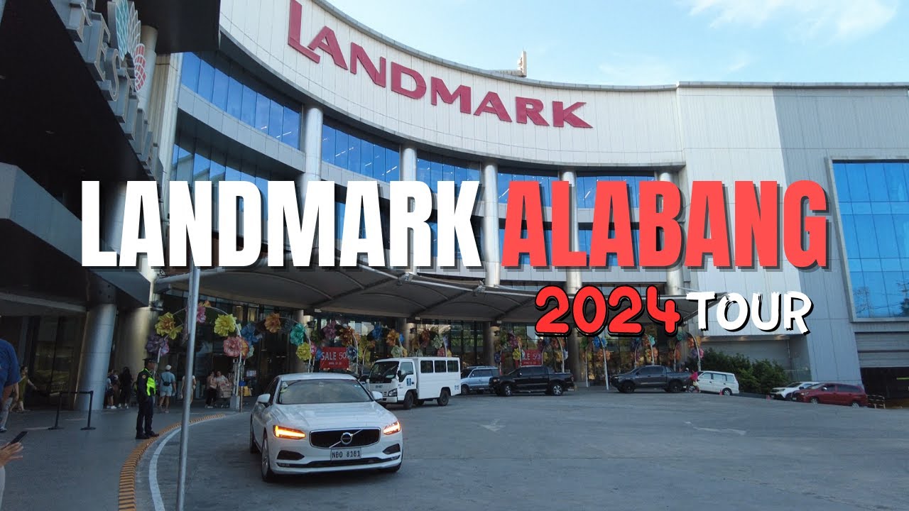 [4K] THE LANDMARK ALABANG TOUR - SHOPPING MALL, SUPERMARKET & FOOD ...