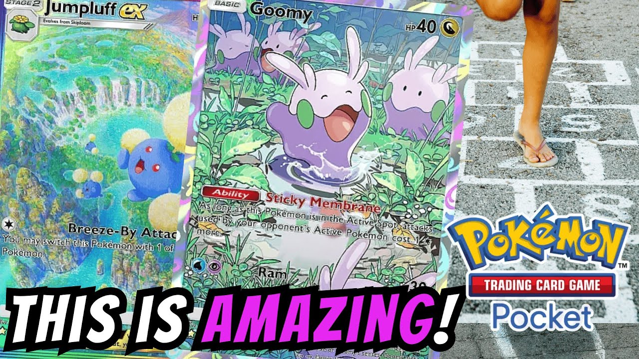 JUMPLUFF AND GOOMY STOMP THE META!!! | Pokémon tcg pocket - YouTube