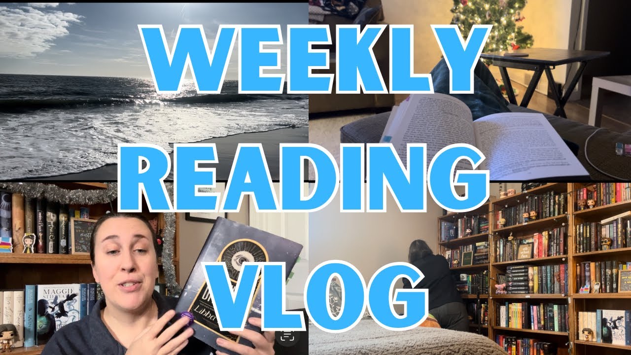 Reading into the New Year | Weekly Reading Vlog 1 - YouTube