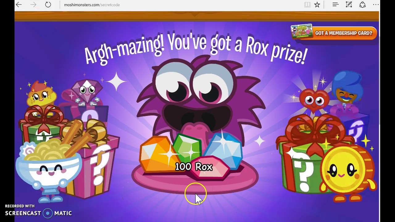 moshi monsters codes 2017 - YouTube