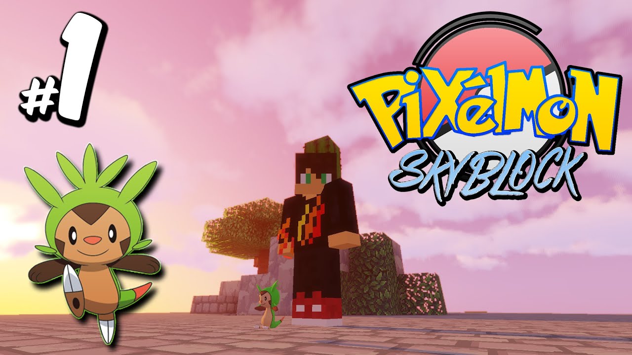 EN KÜÇÜK POKEMON! (Minecraft: Skyblock Pixelmon 1. Bölüm) - YouTube