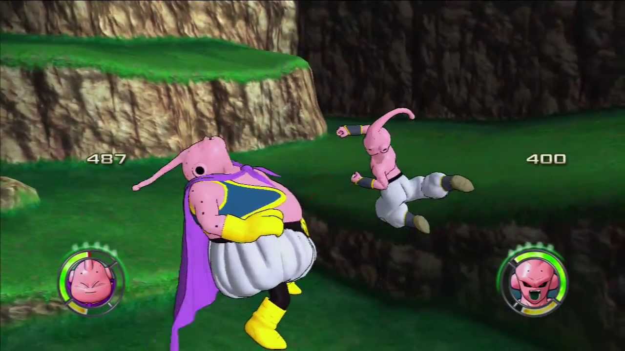 Dragon Ball Raging Blast 2 - Majin Bu vs Kid Bu (Bu) - YouTube