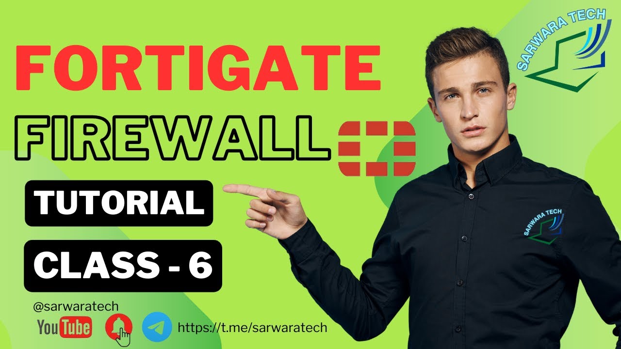How to configure Security Policy in FortiGate Firewall in Hindi | Class ...