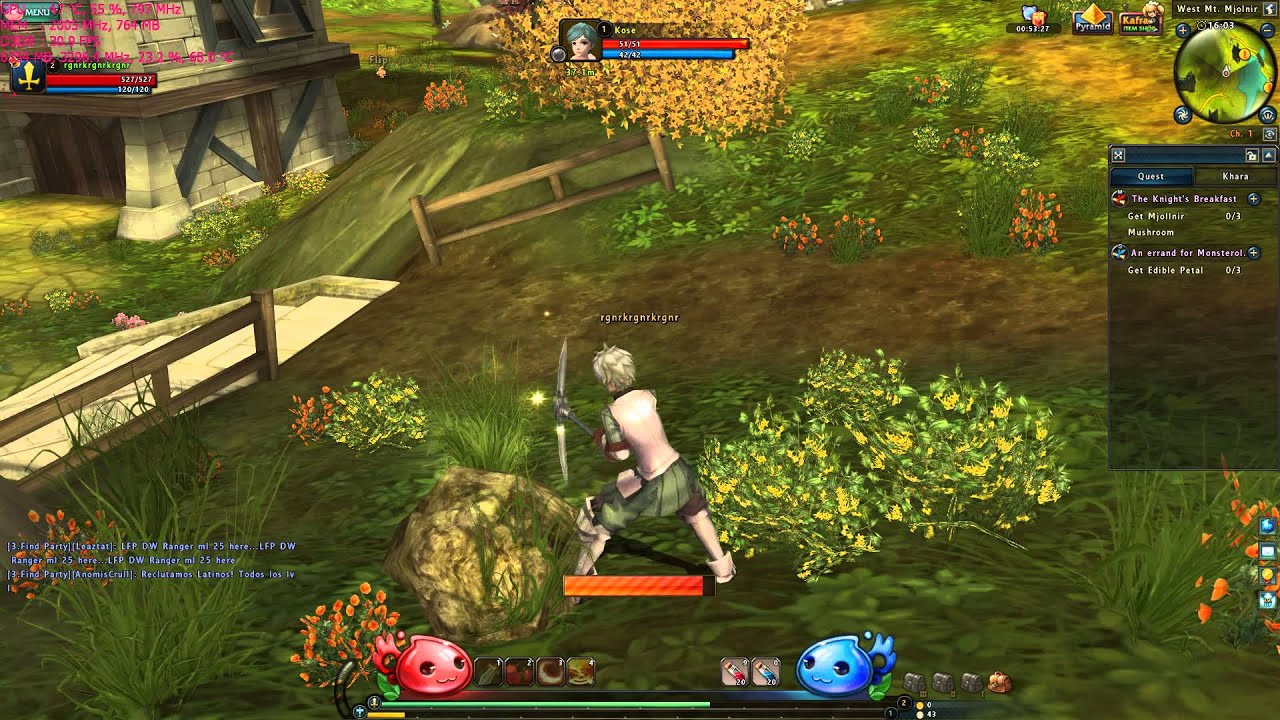 Ragnarok 2 Online Gameplay Maxed Out Settings 1080p ASUS G750JW NVIDIA ...