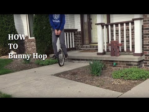 How to Bunny Hop on a Unicycle - YouTube